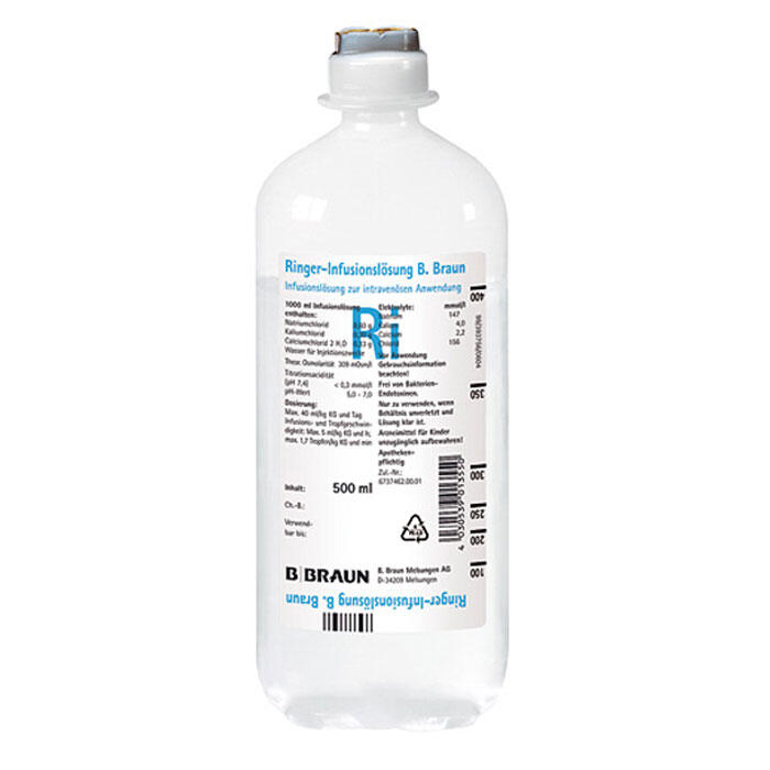 B. BRAUN Ringer-Infusionslösung online bestellen