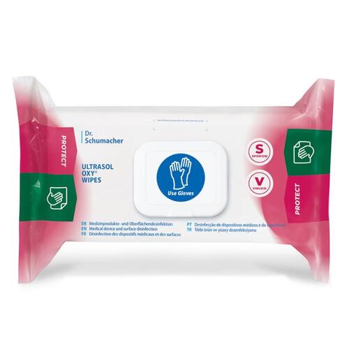 ULTRASOL OXY Wipes® (20 x 20 cm) gebrauchsfertgige Flächendesinfektion ...
